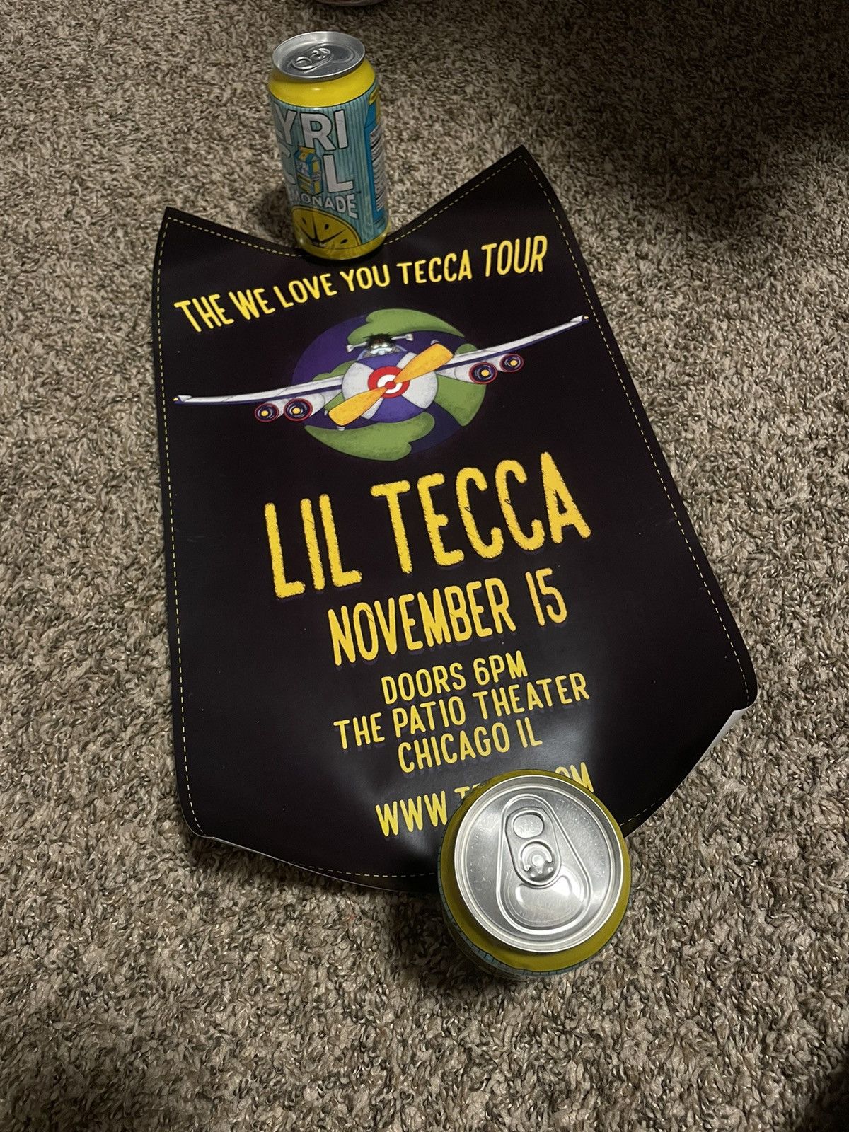 Lyrical Lemonade LIL TECCA WE LOVE YOU TECCA CONCERT POSTER RARE | Grailed