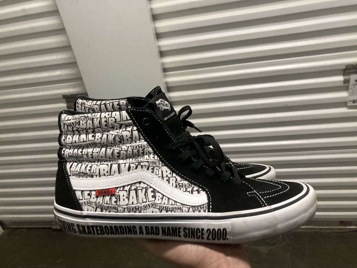 Vans Baker Skateboards X Vans Sk8-hi | Grailed