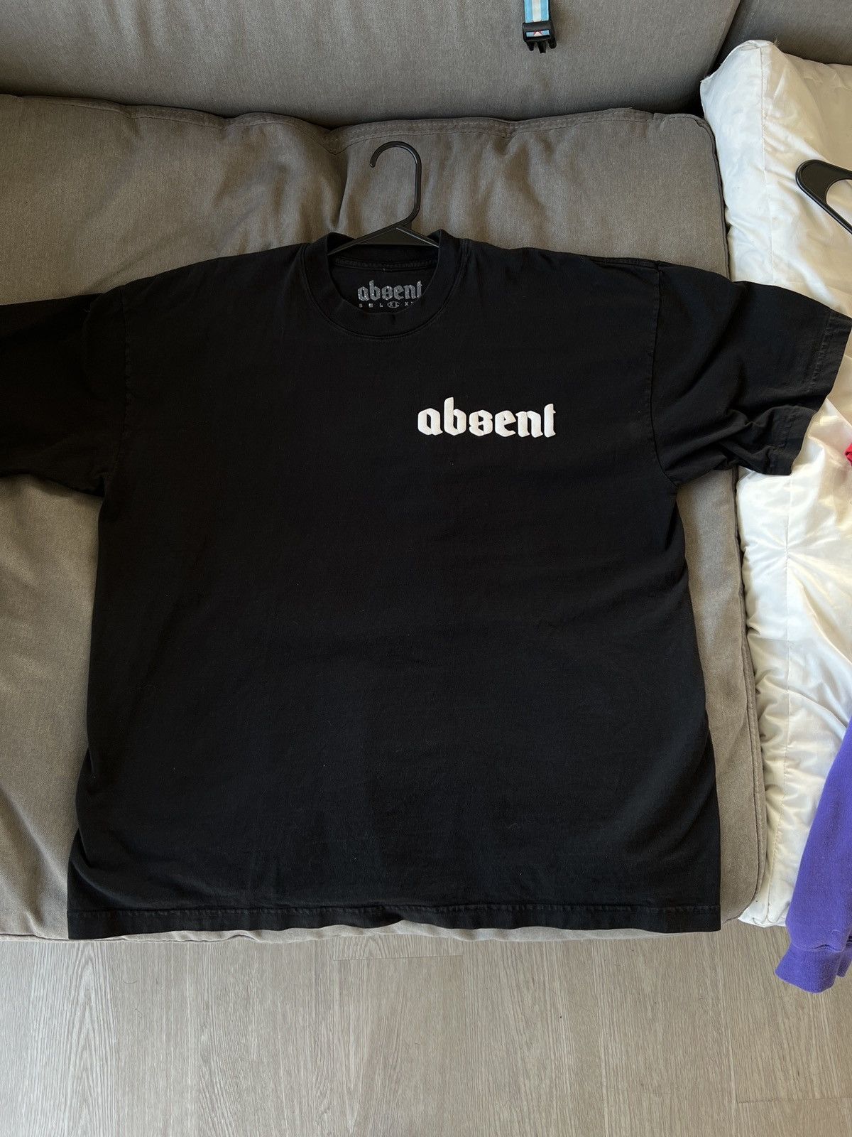 Absent Absent Black Logo T-shirt | Grailed