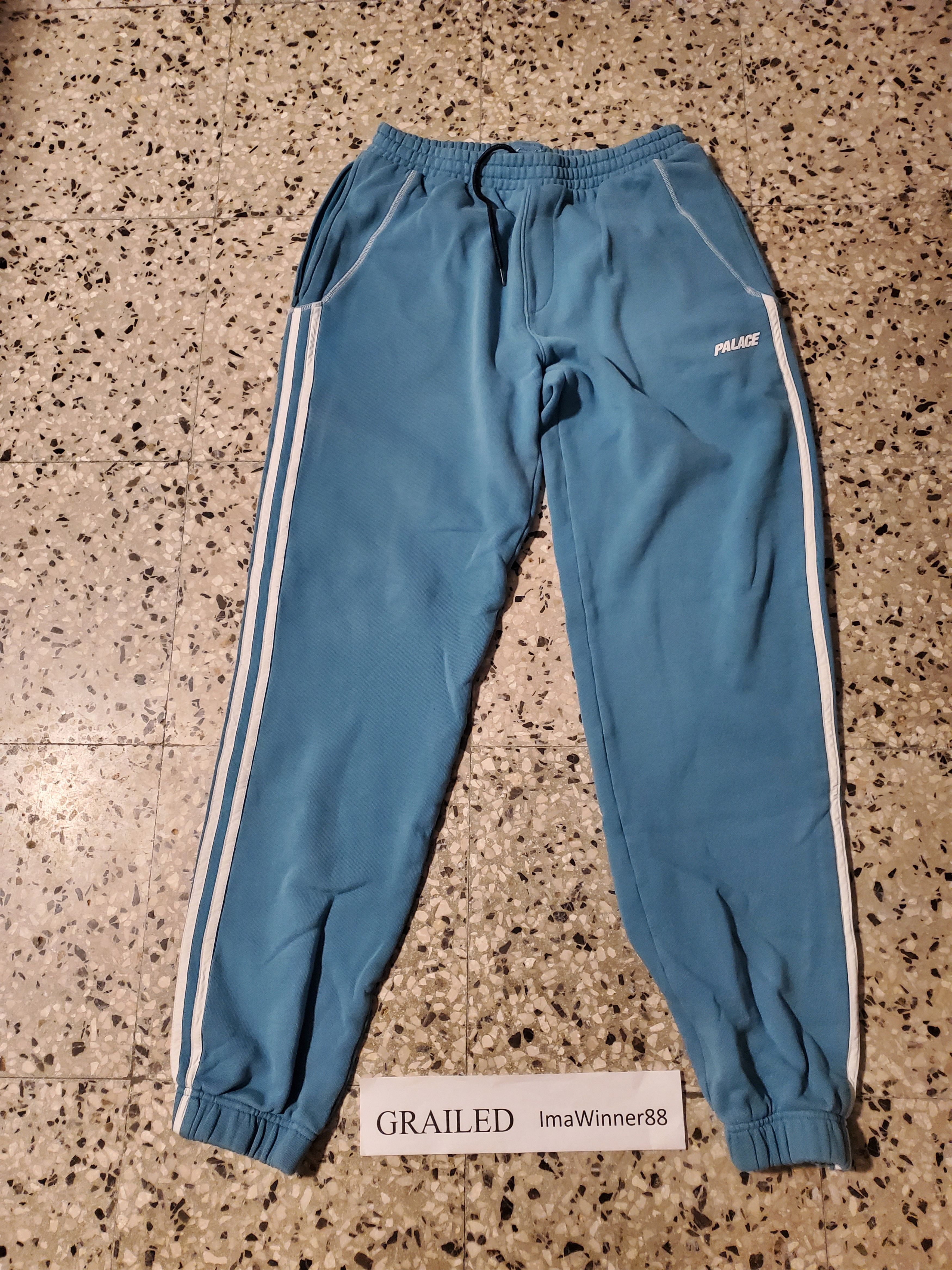 Adidas × Palace Adidas x Palace Skateboards SS17 Blanch Sea track pants ...