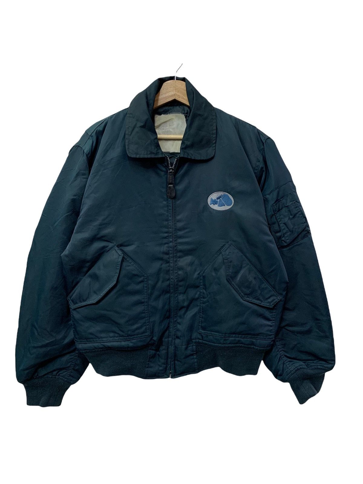 Aviatic × Bomber Jacket × Usaf 🔥VTG COBLESS USAF FLIGHT AVIATION ...