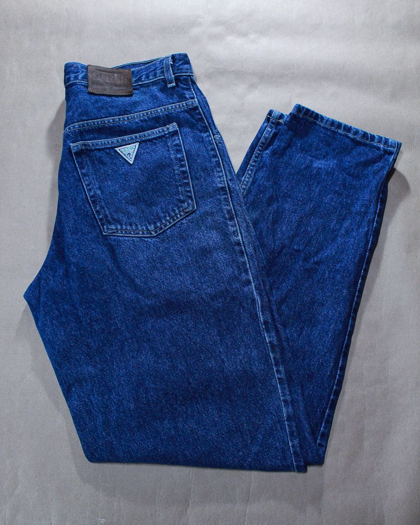 Vintage Vintage 90s Denim Guess Jeans Double Button | Grailed