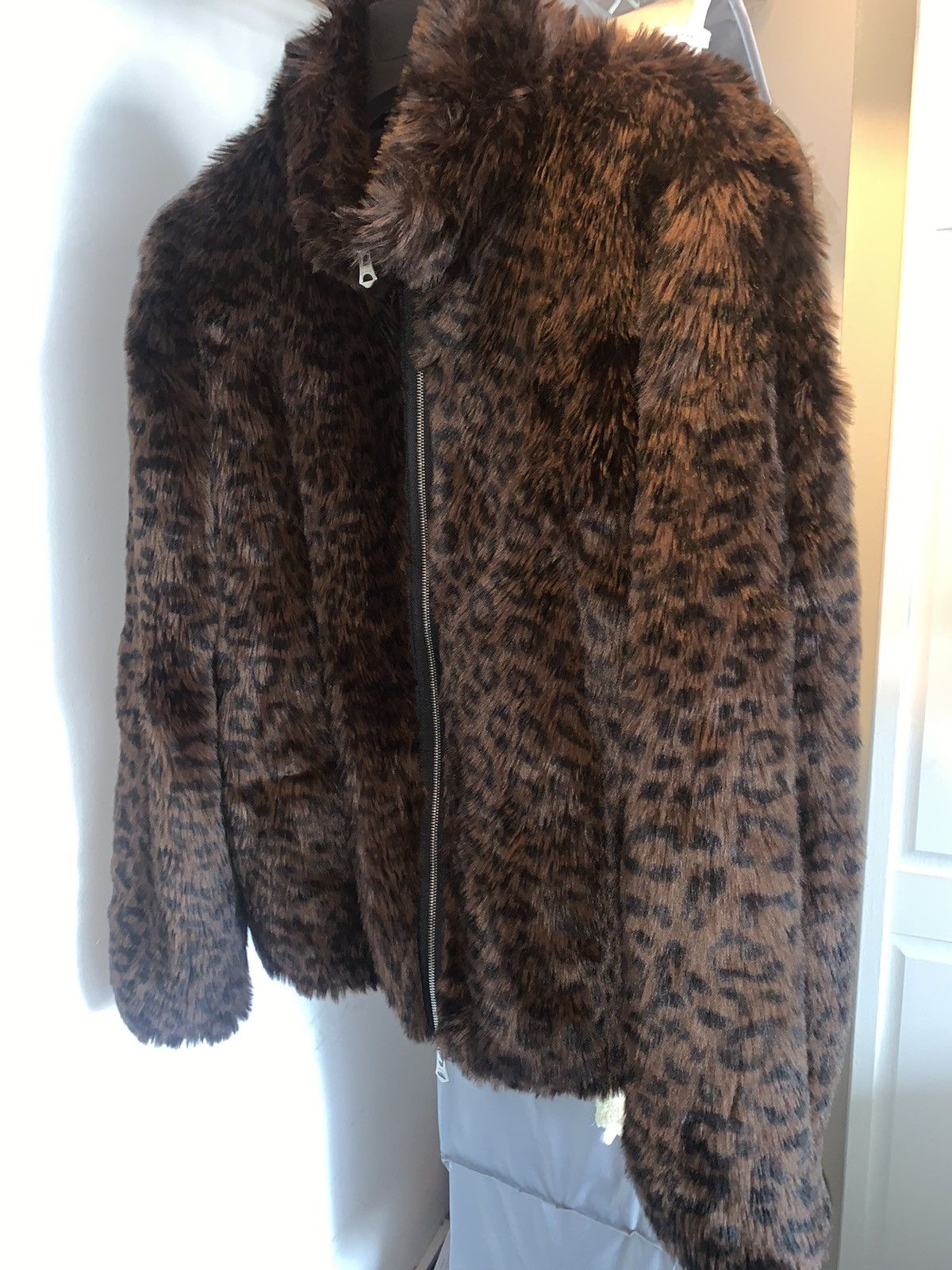 Ovadia & Sons OVADIA LEOPARD FAUX-FUR COAT RARE RARE!!! | Grailed