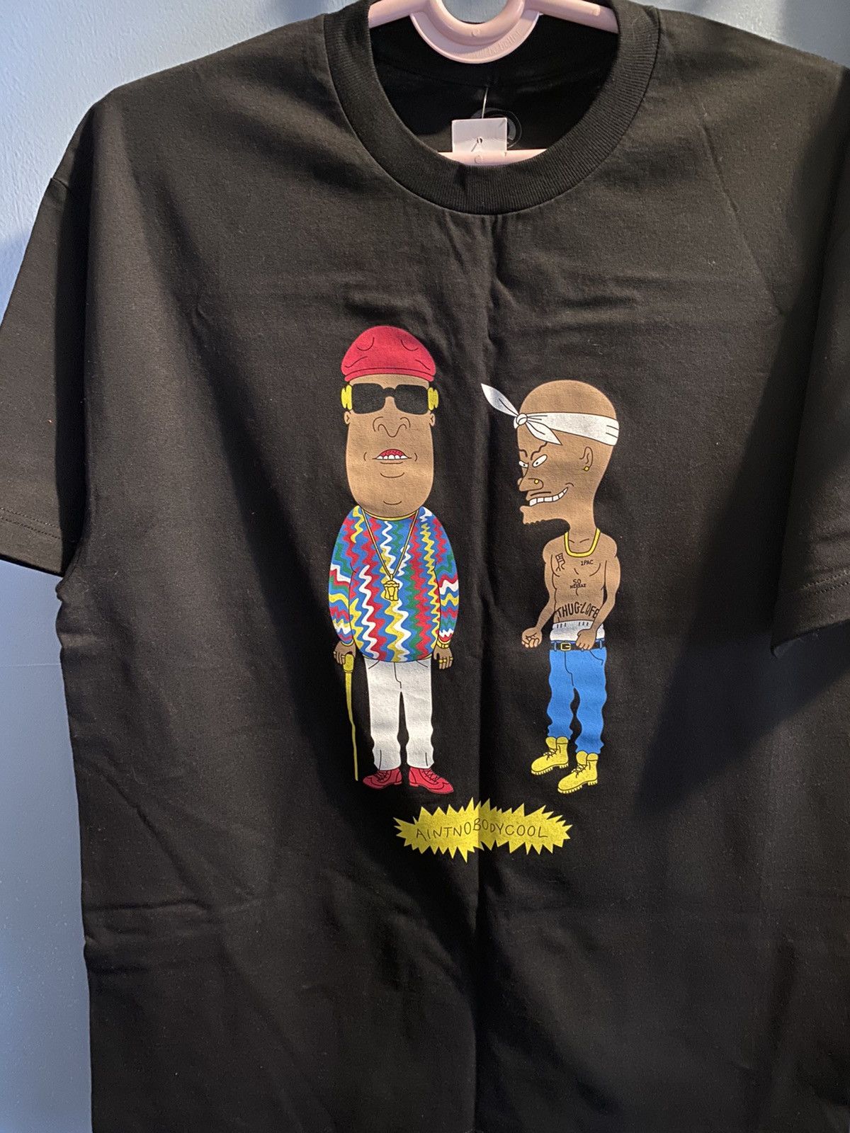 Aintnobodycool Tupac and Biggie Beavis and Butthead Tee | Grailed