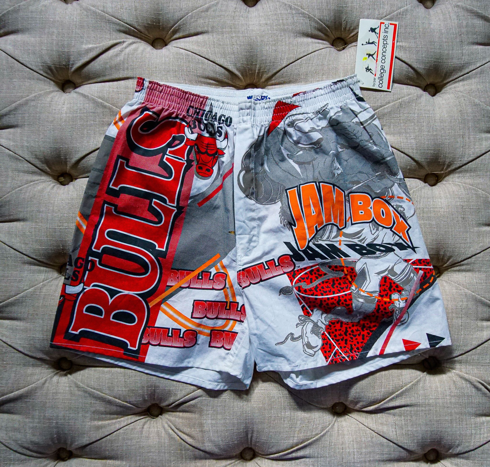 Streetwear × Vintage Vintage Deadstock Chicago Bulls Boxer Shorts | Grailed