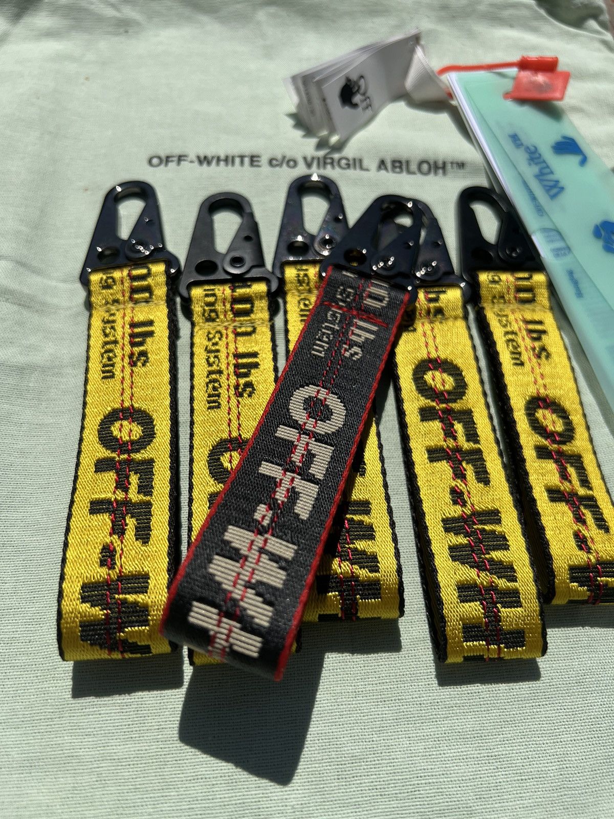 Off-White Off-White Industrial Keychain | Grailed