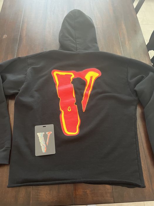 Vlone VLONE ENDS CROPPED HOODIE | Grailed