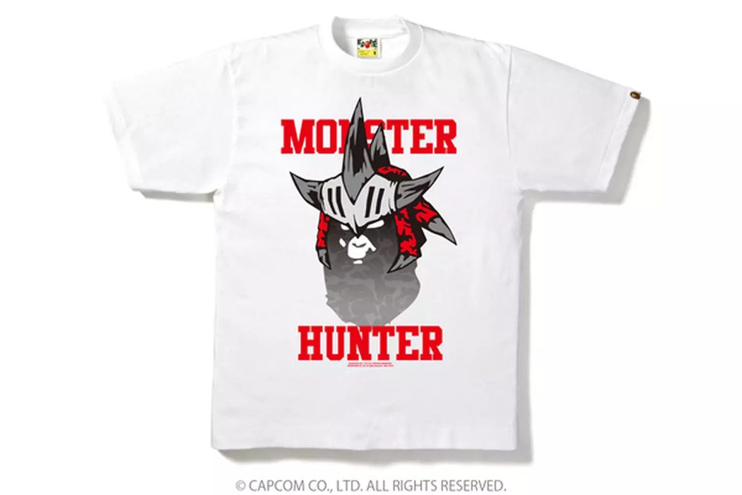 Bape Bape x Capcom Monster Hunter Tee | Grailed