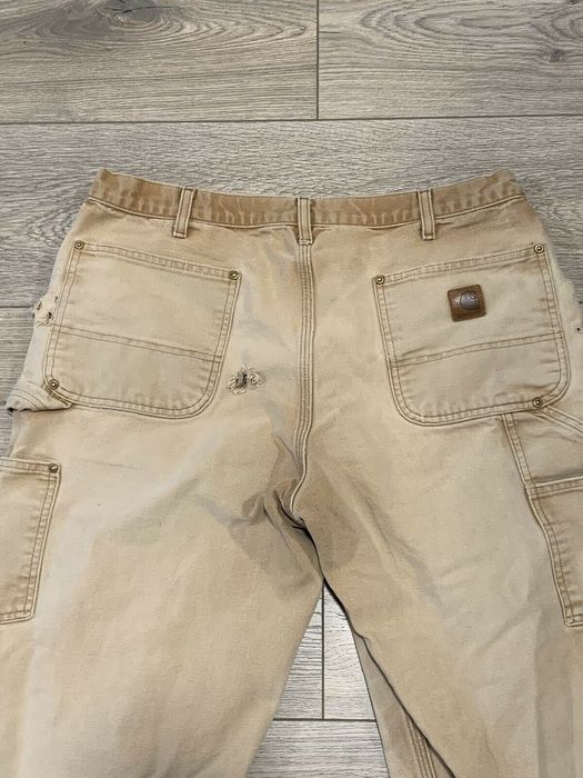 Carhartt Carhartt B136 Duck Double Knee Dungaree Khaki Pants | Grailed