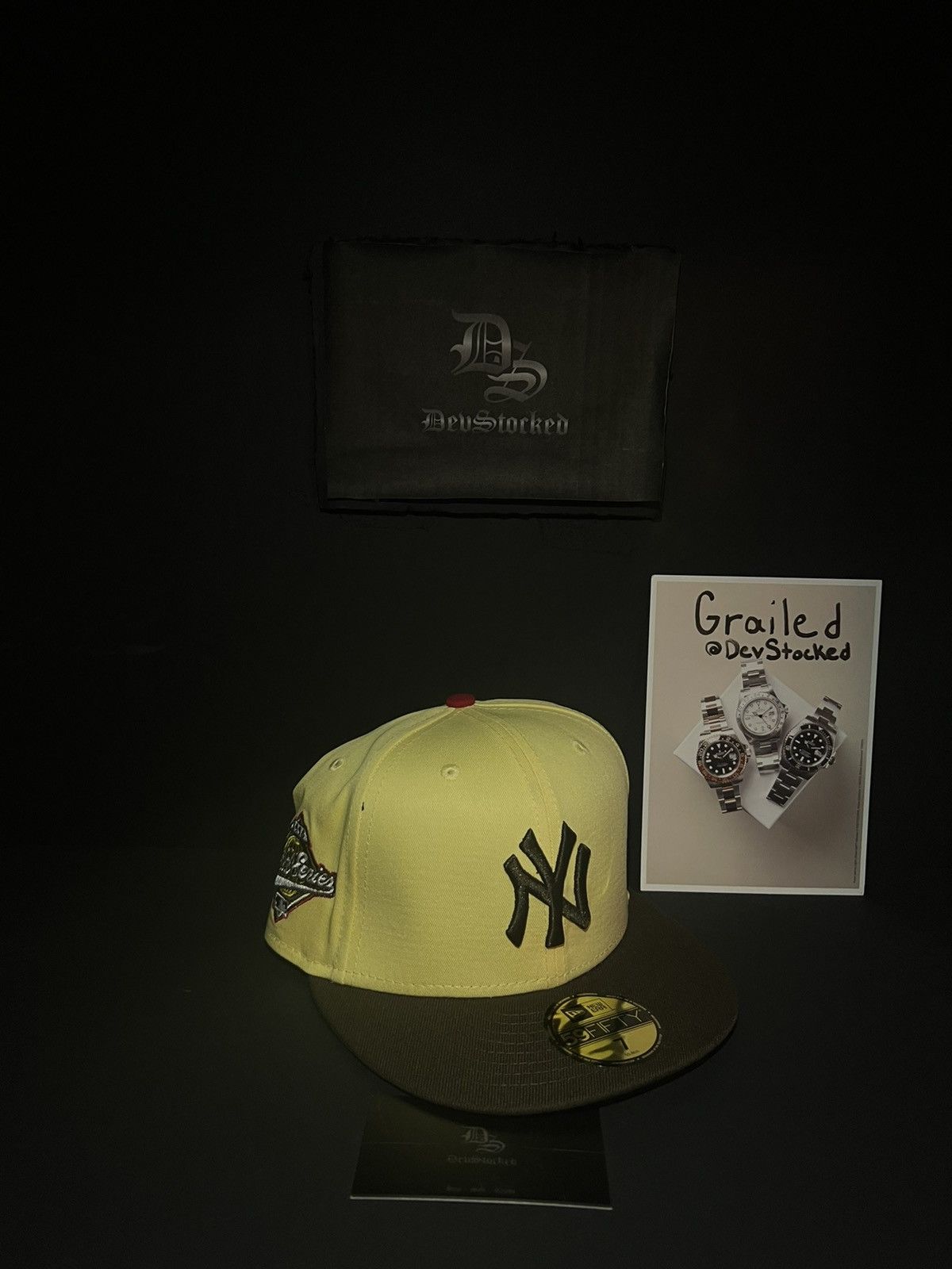 Lids New York Yankees Banana Split 59FIFTY Fitted Hat DS Size 7 | Grailed