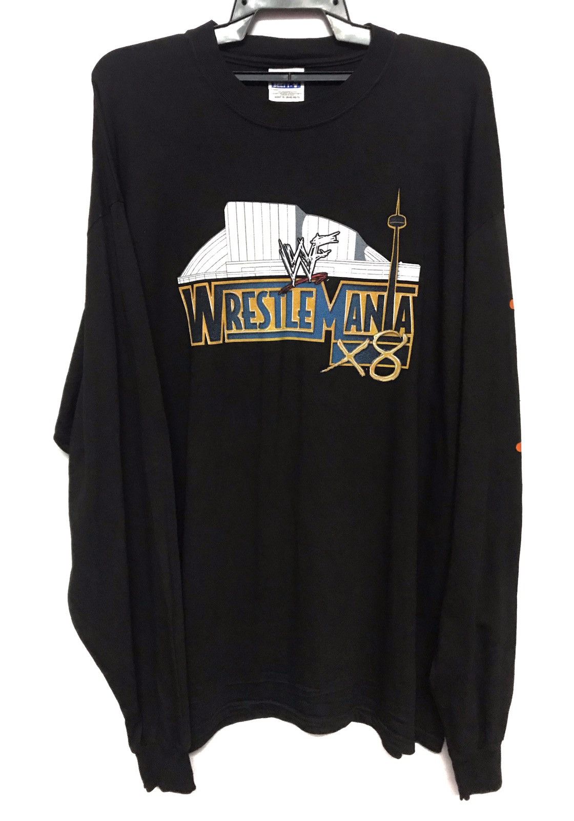 Vintage vintage WWF WrestleMania X Pizza Pizza | Grailed