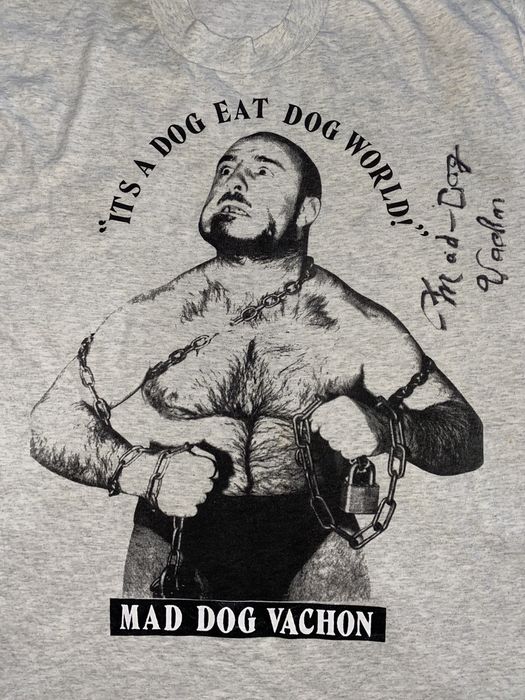 Vintage VINTAGE 90S MAD DOG VACHON T SHIRT | Grailed