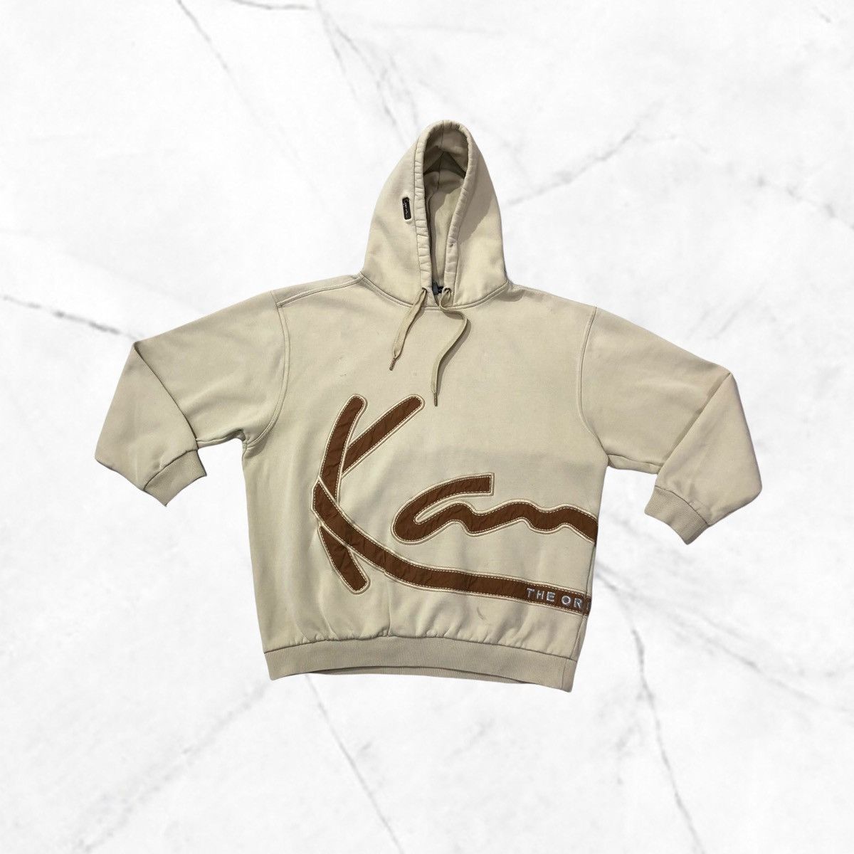 Vintage 90's RARE Vintage KARL KANI Hoodie drip 2pac rap hiphop | Grailed