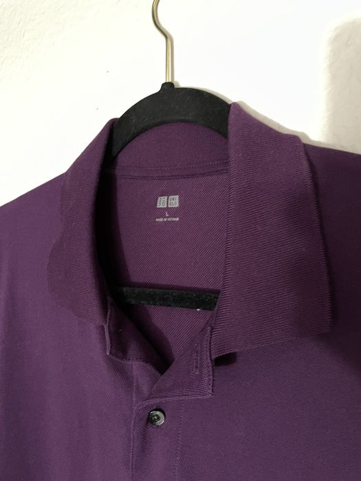 Uniqlo Purple Uniqlo Polo | Grailed