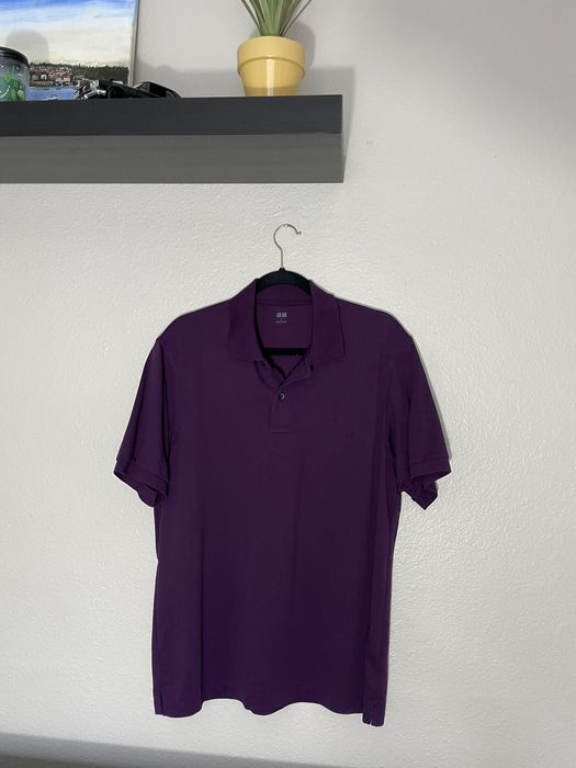 Uniqlo Purple Uniqlo Polo | Grailed