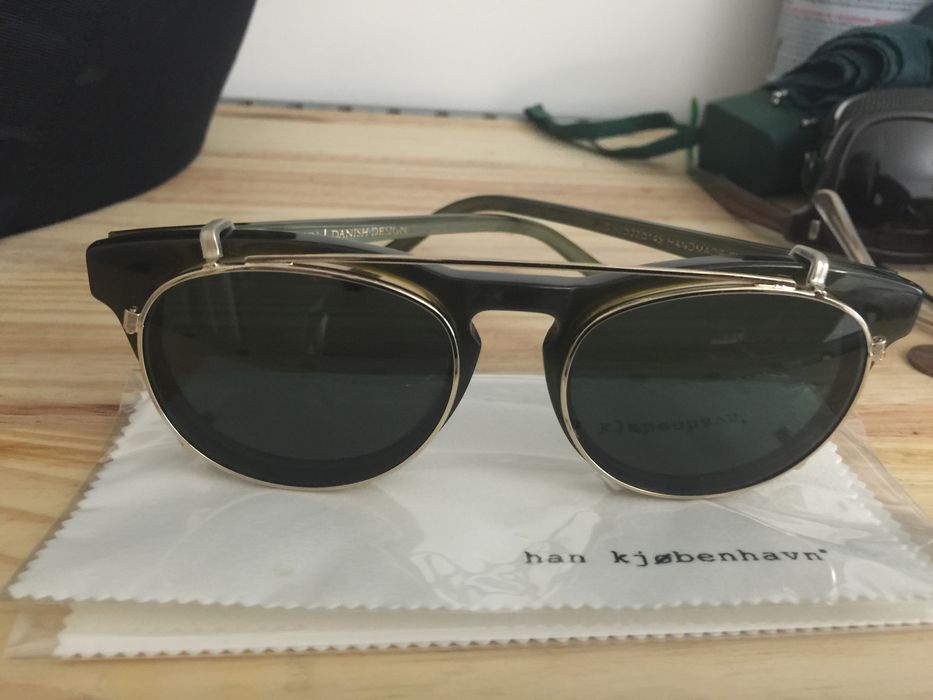 Han Kjobenhavn Timless Clip Ons Sunglasses Grailed