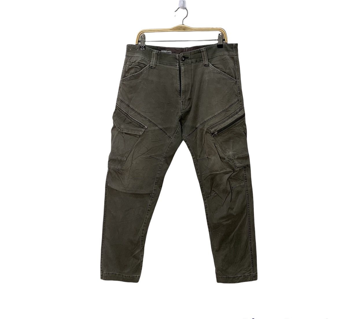 Japanese Brand GENBA XEBEC 90s C-LEG MULTIPOCKET TACTICAL FLIGHT CARGO PANT | Grailed