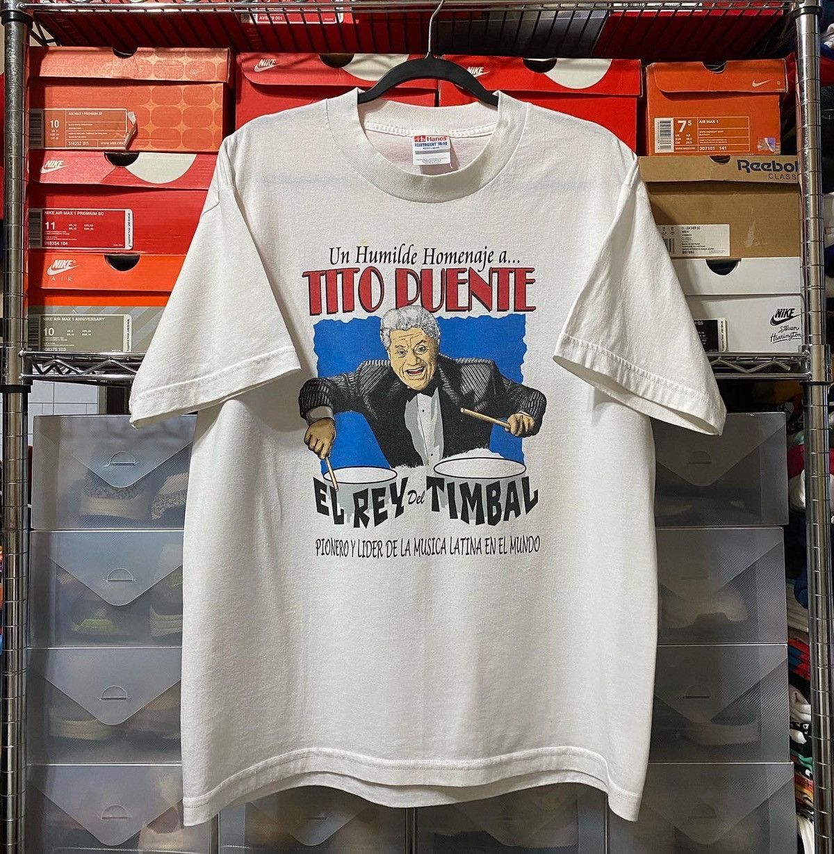 Hanes × Vintage Vintage Tito puente shirt | Grailed