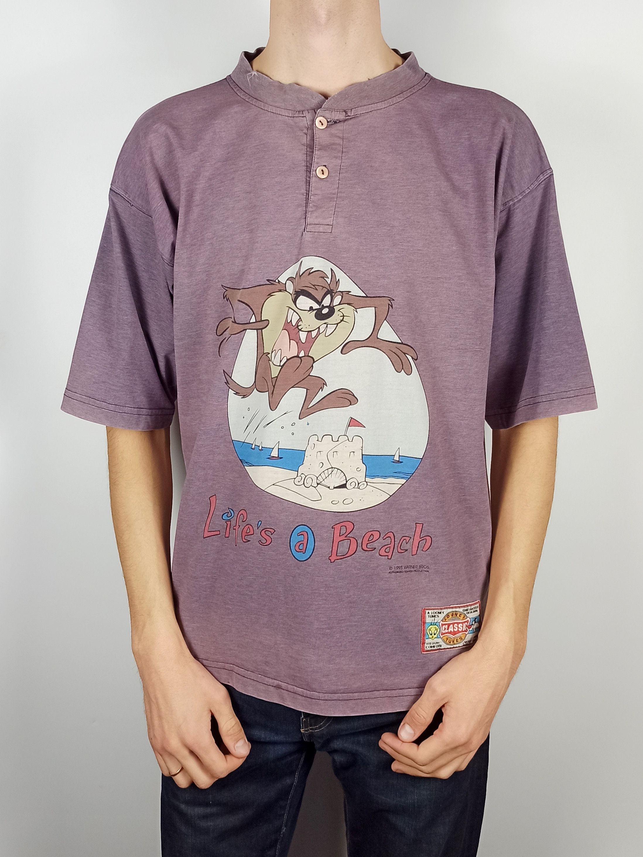 Cartoon Network × Warner Bros Looney Tunes Taz 1998 Vintage Cartoon ...