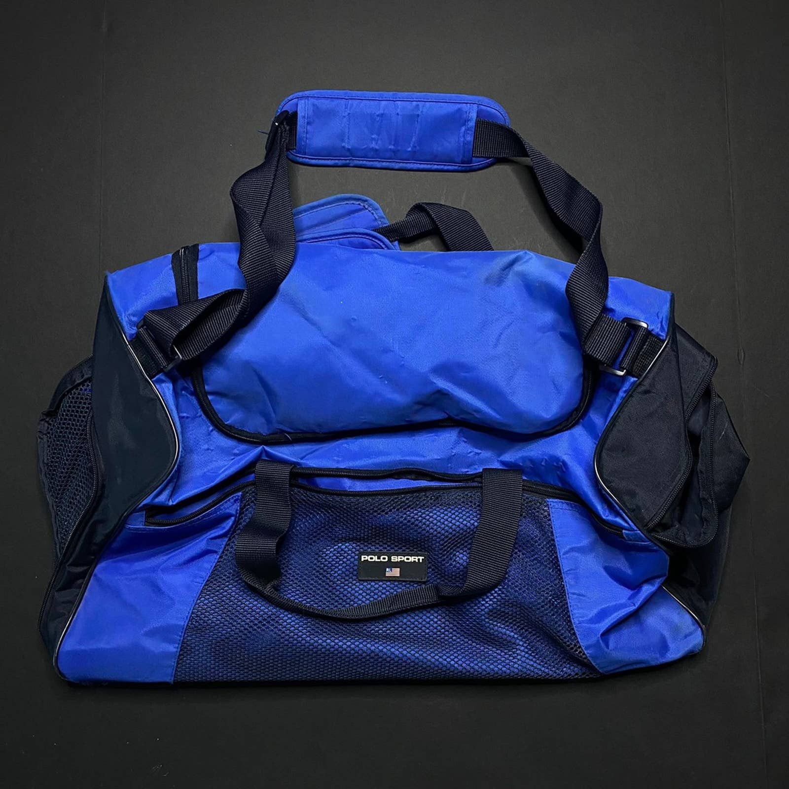 Polo Ralph Lauren × Vintage Blue Polo Sport Duffle Bag | Grailed