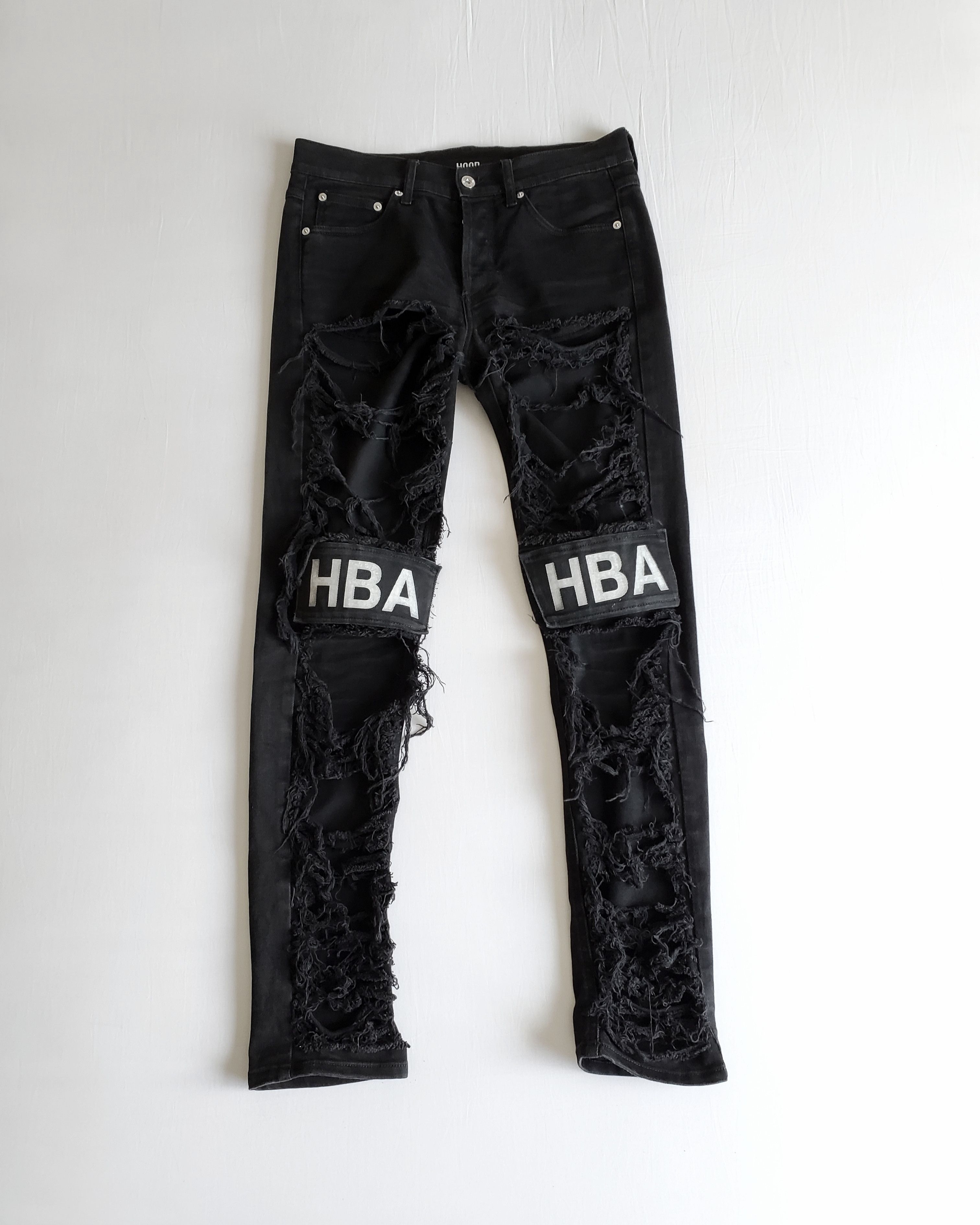 Hood By Air RARE HBA FW/15 Shredded Jeans | Grailed
