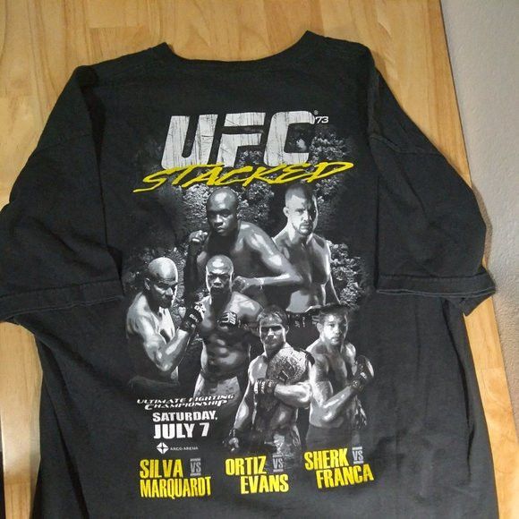 Delta UFC Ultimate Fighting Championship #73 Stacked 2007 T-Shirt | Grailed
