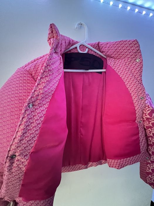 Young Thug Young Thug x Sp5der Pink Puffer Jacket - OS | Grailed