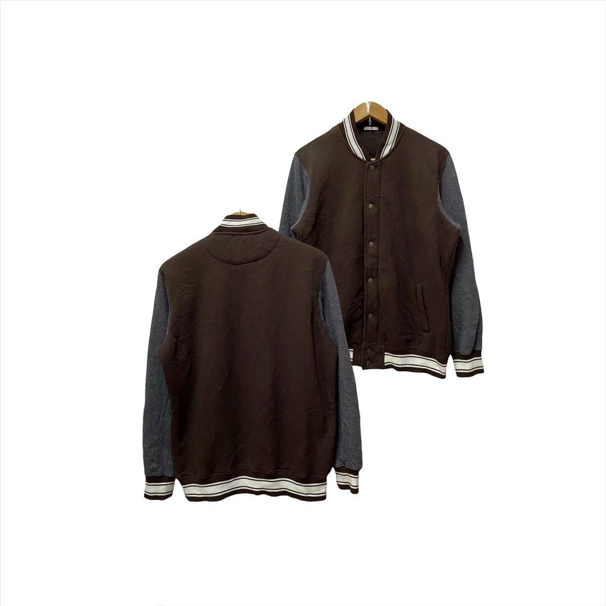 Varsity TWO TONE COLOUR VARSITY JACKET | Grailed