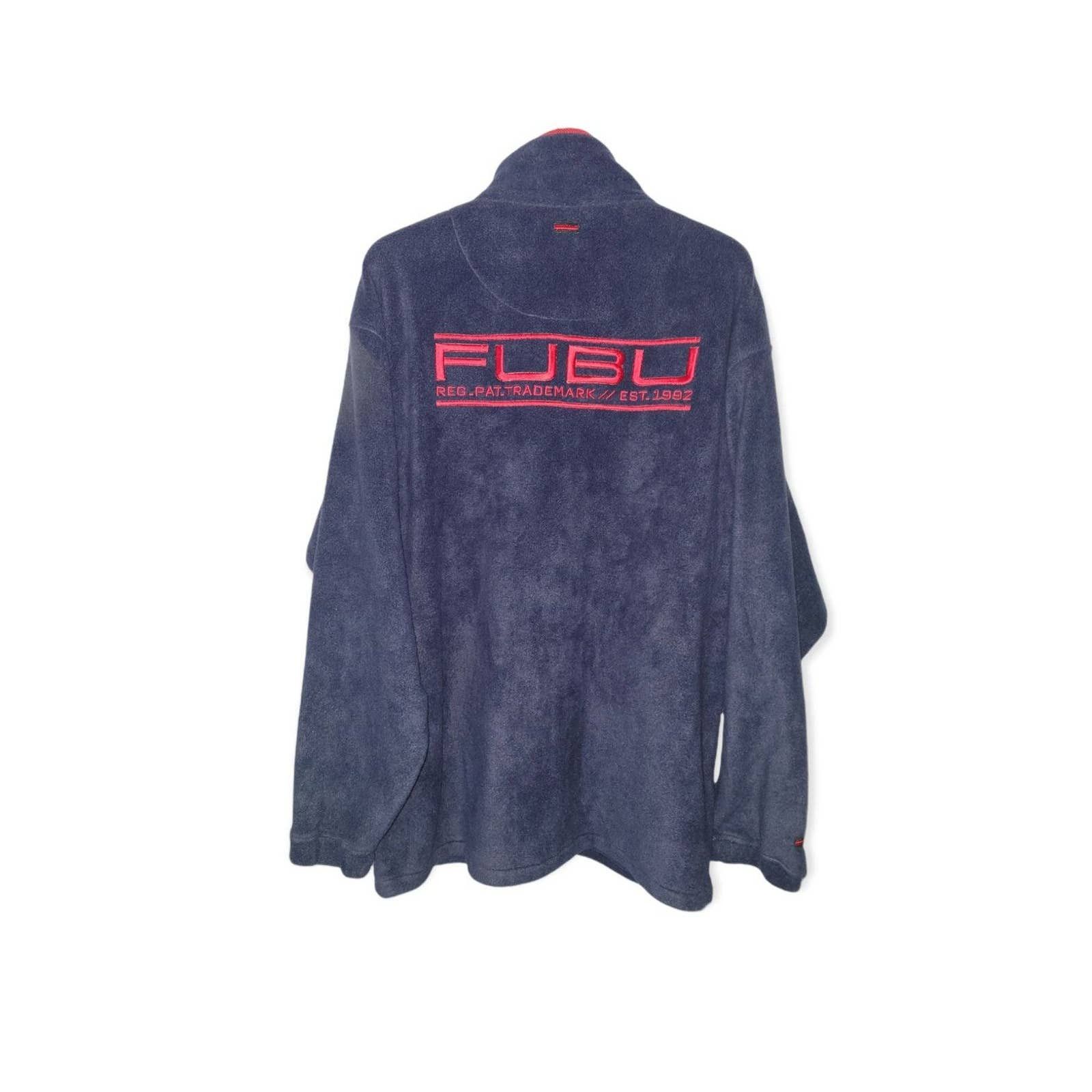 Fubu Vintage 90s FUBU Fleece jacket XL | Grailed