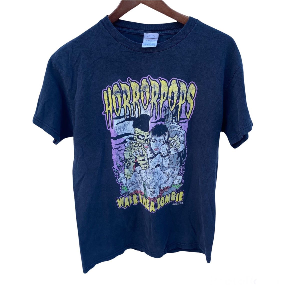 Band Tees × Vintage Vintage 00s Horrorpops Zombie Punk Band T Shirt ...
