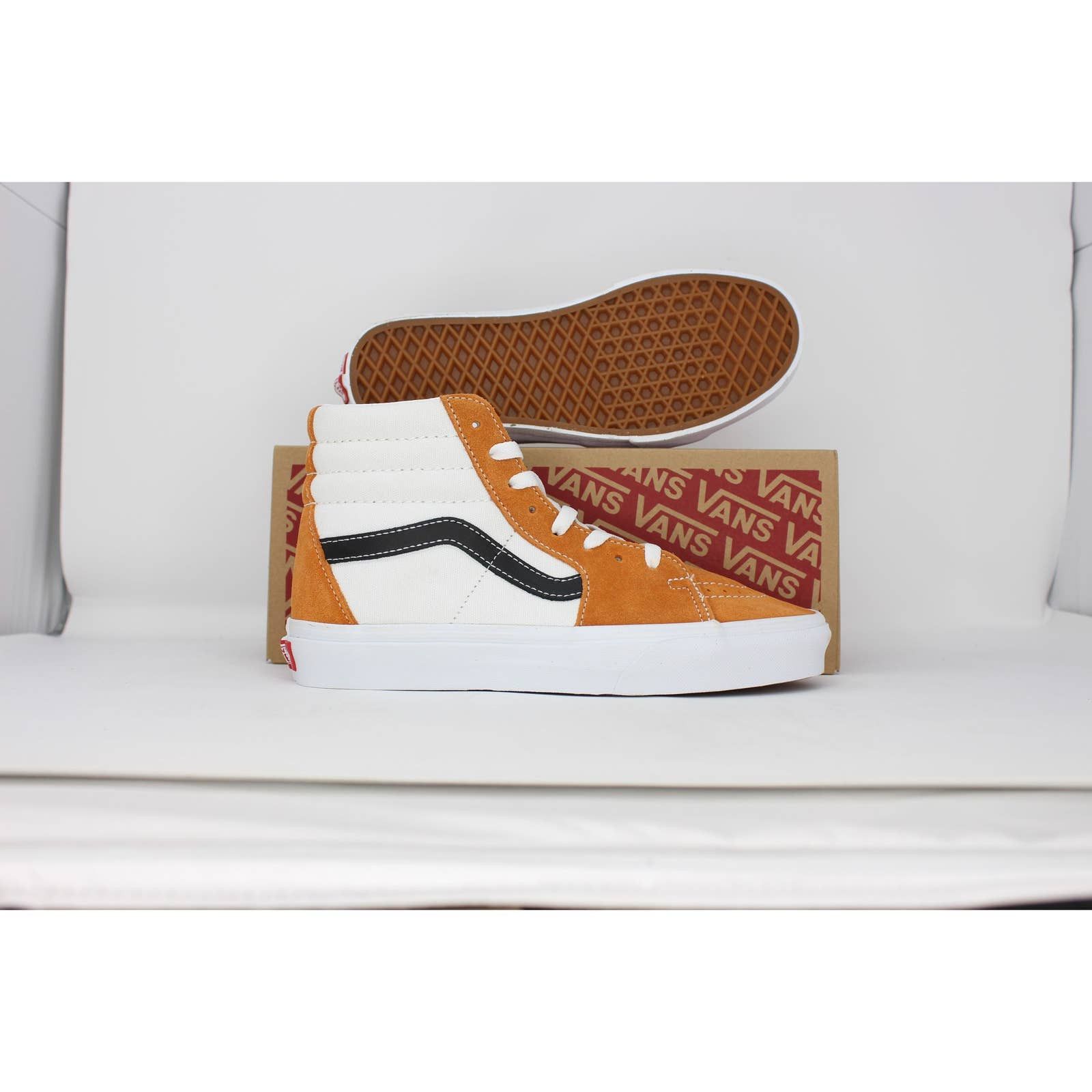 Vans Sk8 Hi Apricot Buff/True White VN0A4U3CWZ5 | Grailed