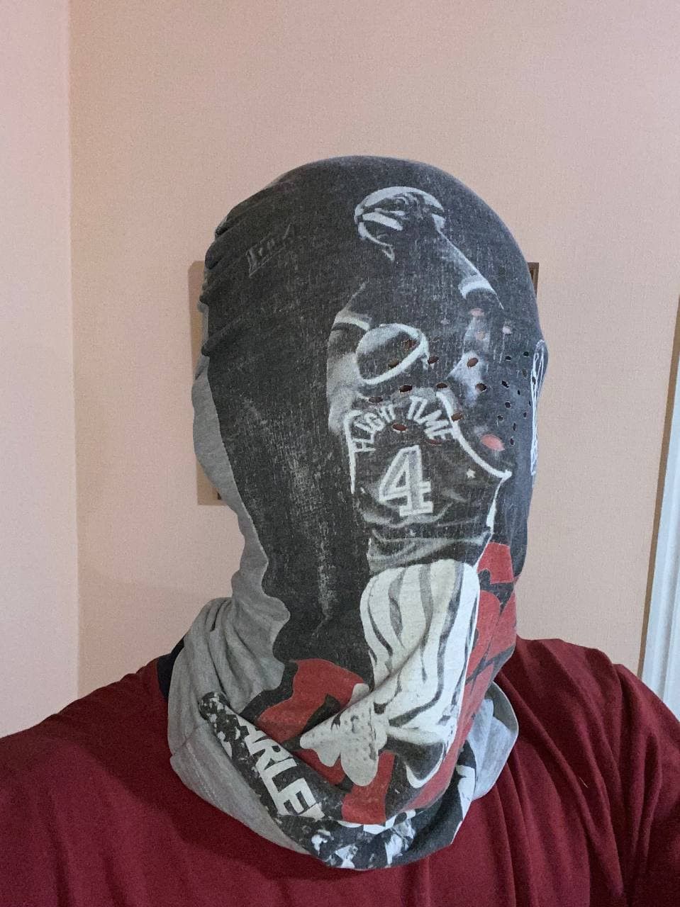 Vintage Kanye west and Travis Scott face mask full face covering | Grailed