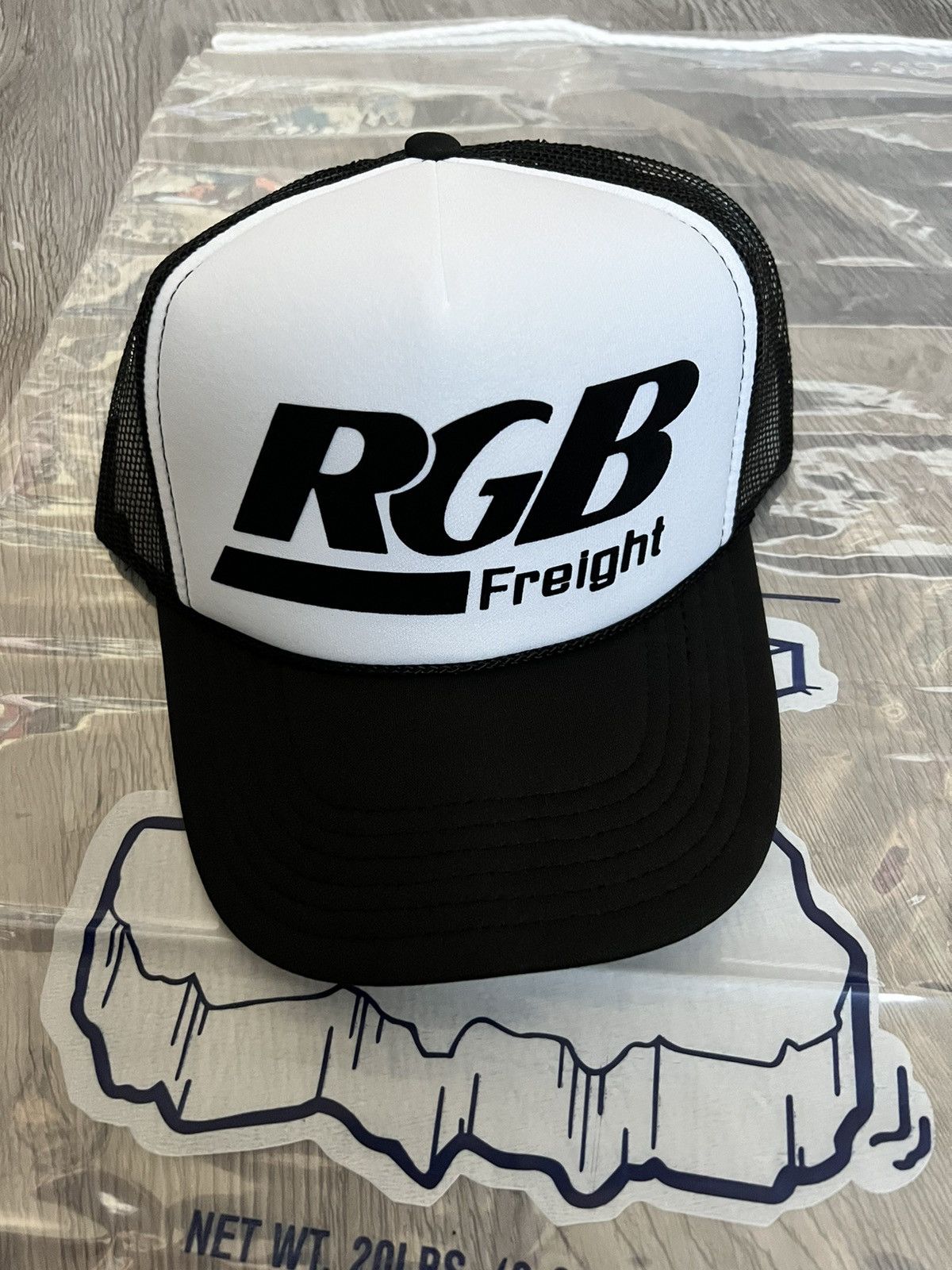 RGB Freight × Streetwear RGB Freight Trucker Hat RoyGBiv | Grailed
