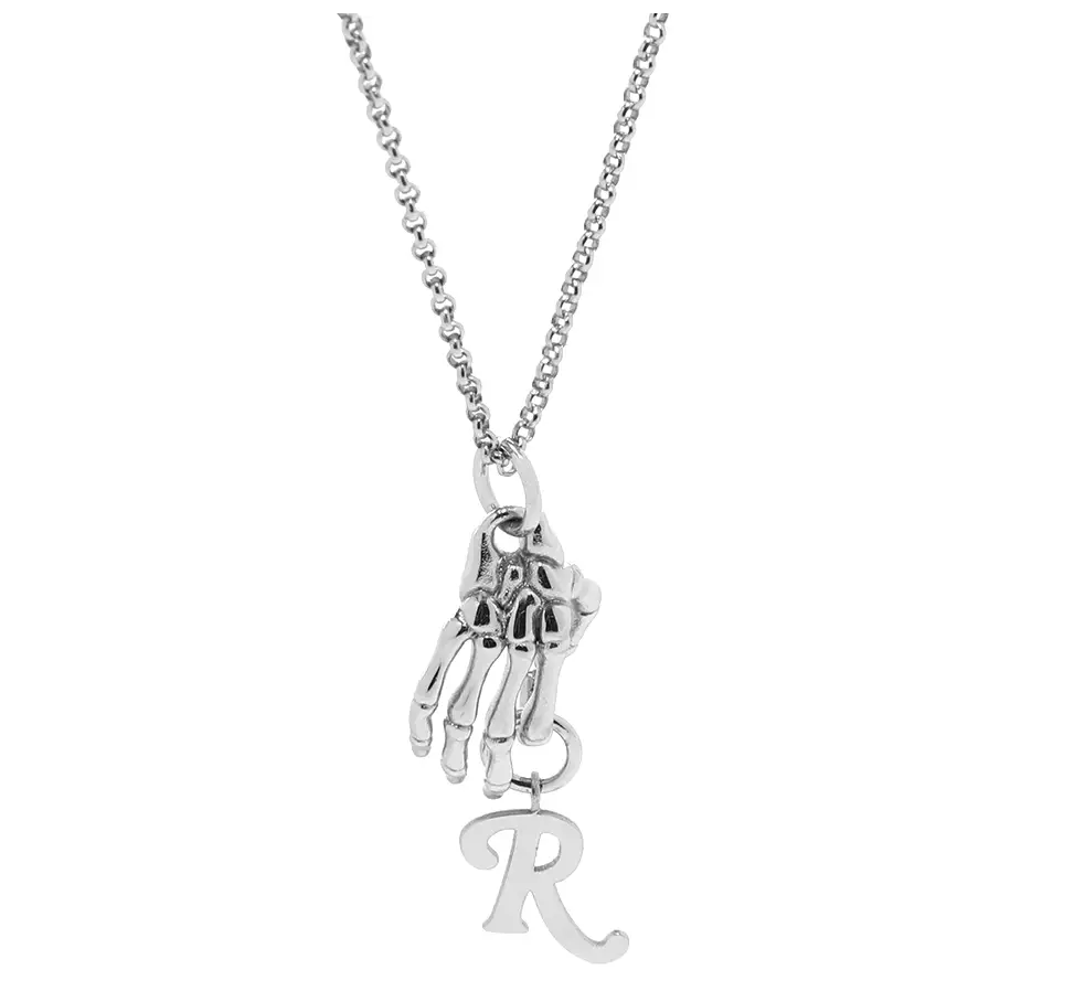 Raf Simons Raf Simons Skeleton Hand Necklace | Grailed Raf Simons Raf Simons Skeleton Hand Necklace | Grailed