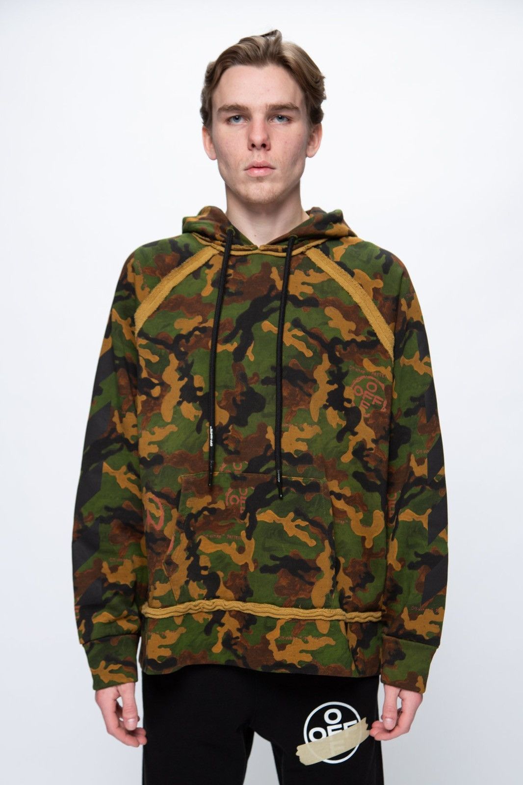Off-White Off White Acrylic Incompiuto Hoodie | Grailed