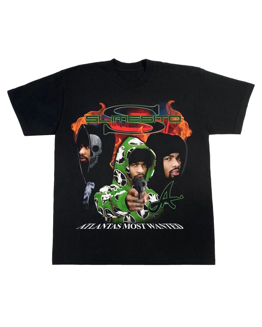 Other × Streetwear ATL MOST WANTED TEE *SLIMESITO* (XXL) | Grailed