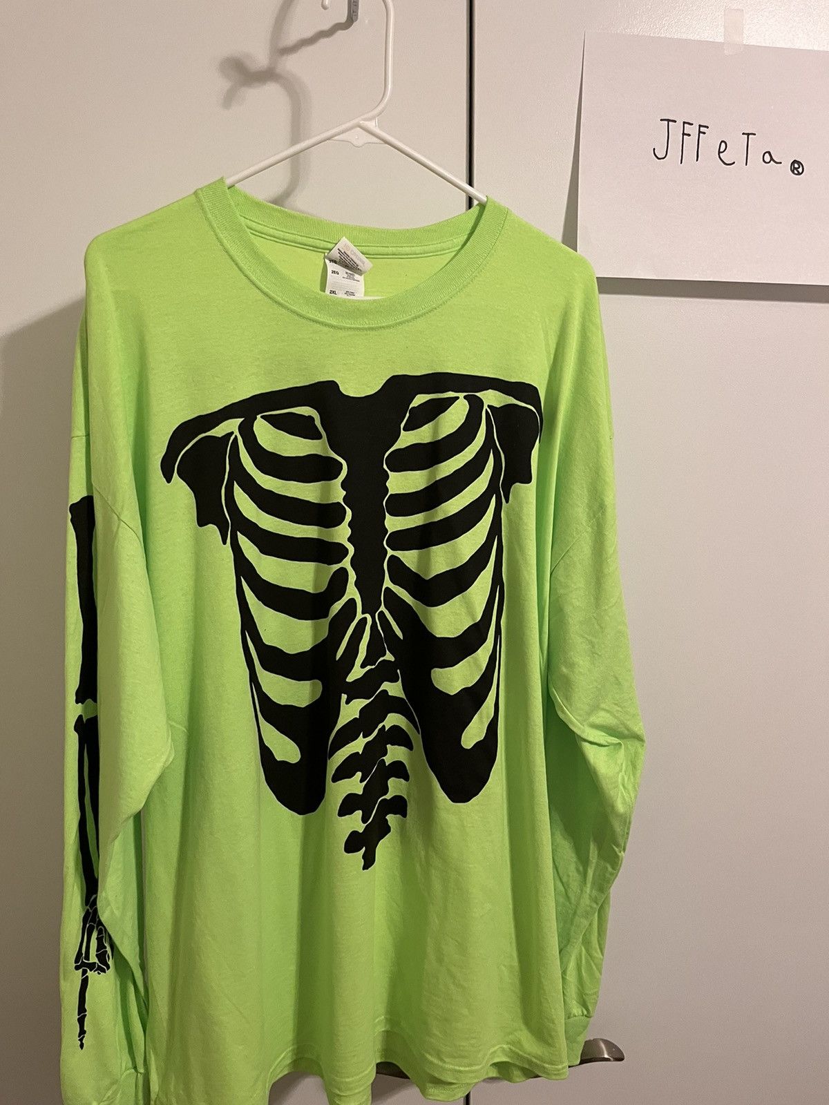 Playboi Carti Playboi carti die lit tour skeleton L/S | Grailed