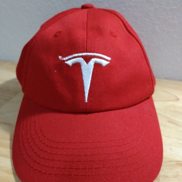 Hat Tesla Logo Strap Back Hat | Grailed