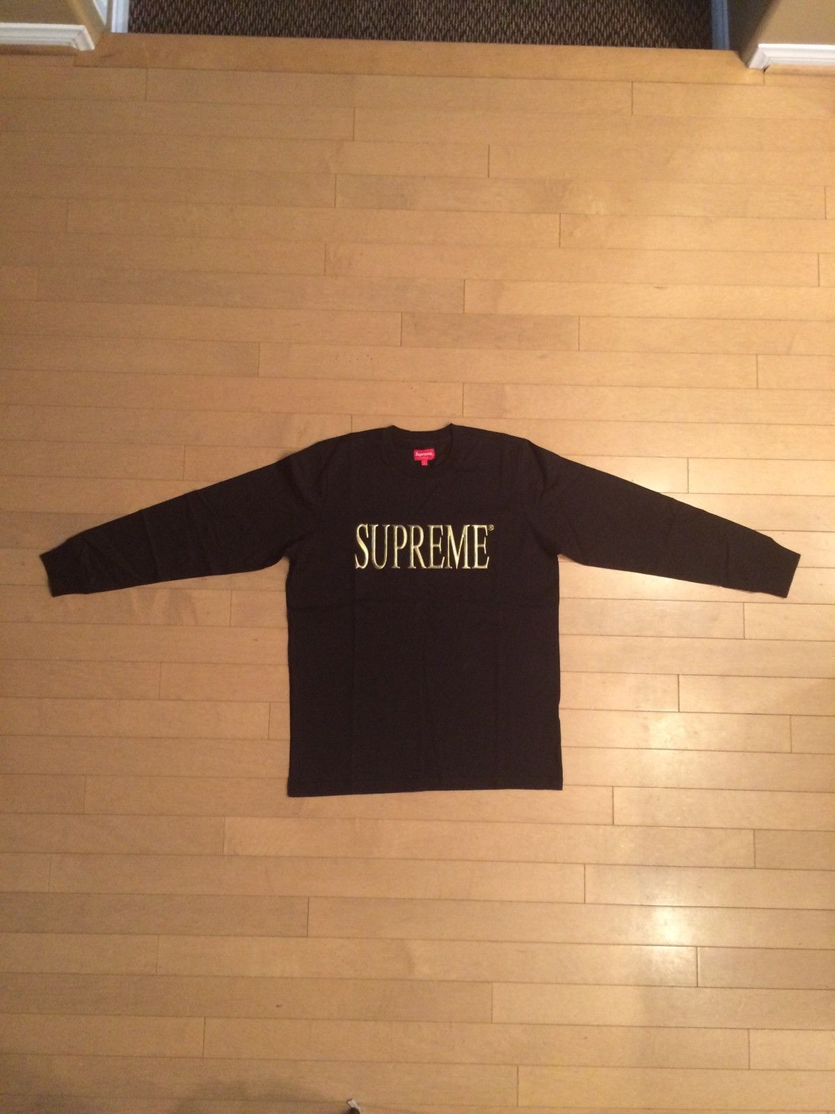 Supreme Supreme Gold Logo | Grailed