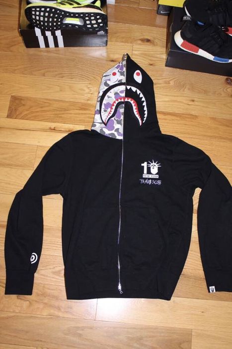 Bape Bape 10th Anniversary Travis Scott hoodie | Grailed