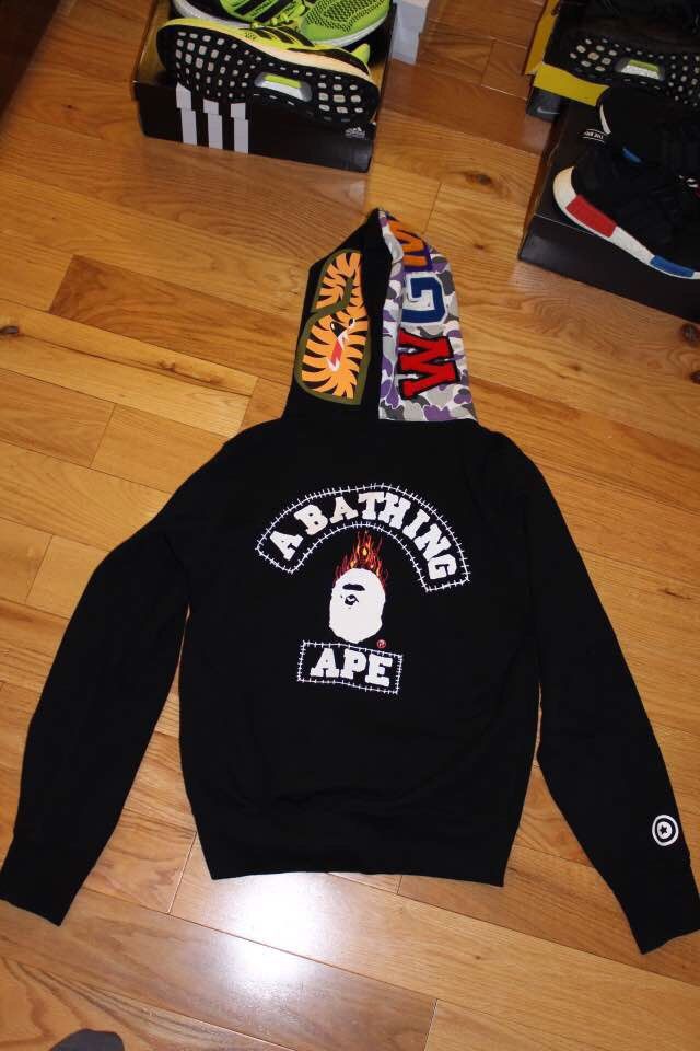 Bape Bape 10th Anniversary Travis Scott hoodie | Grailed