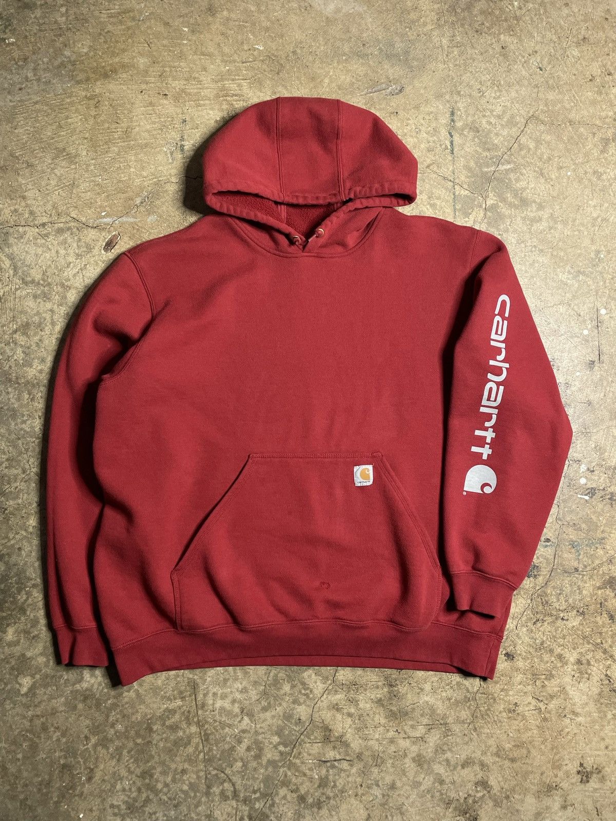 Vintage Y2K Brick Carhartt Hoodie | Grailed