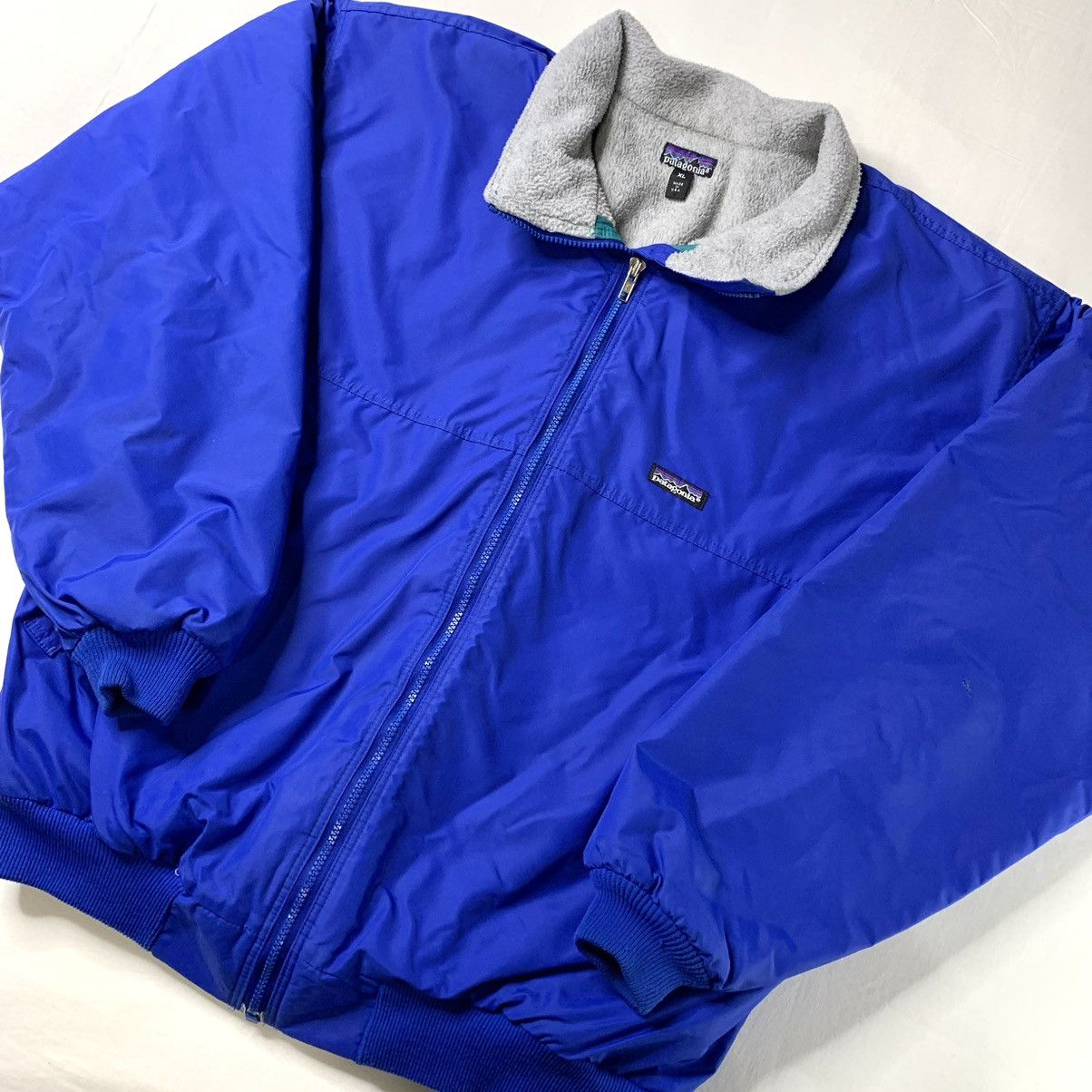 Patagonia × Vintage 80s Fleece Lined Nylon Jacket | Grailed