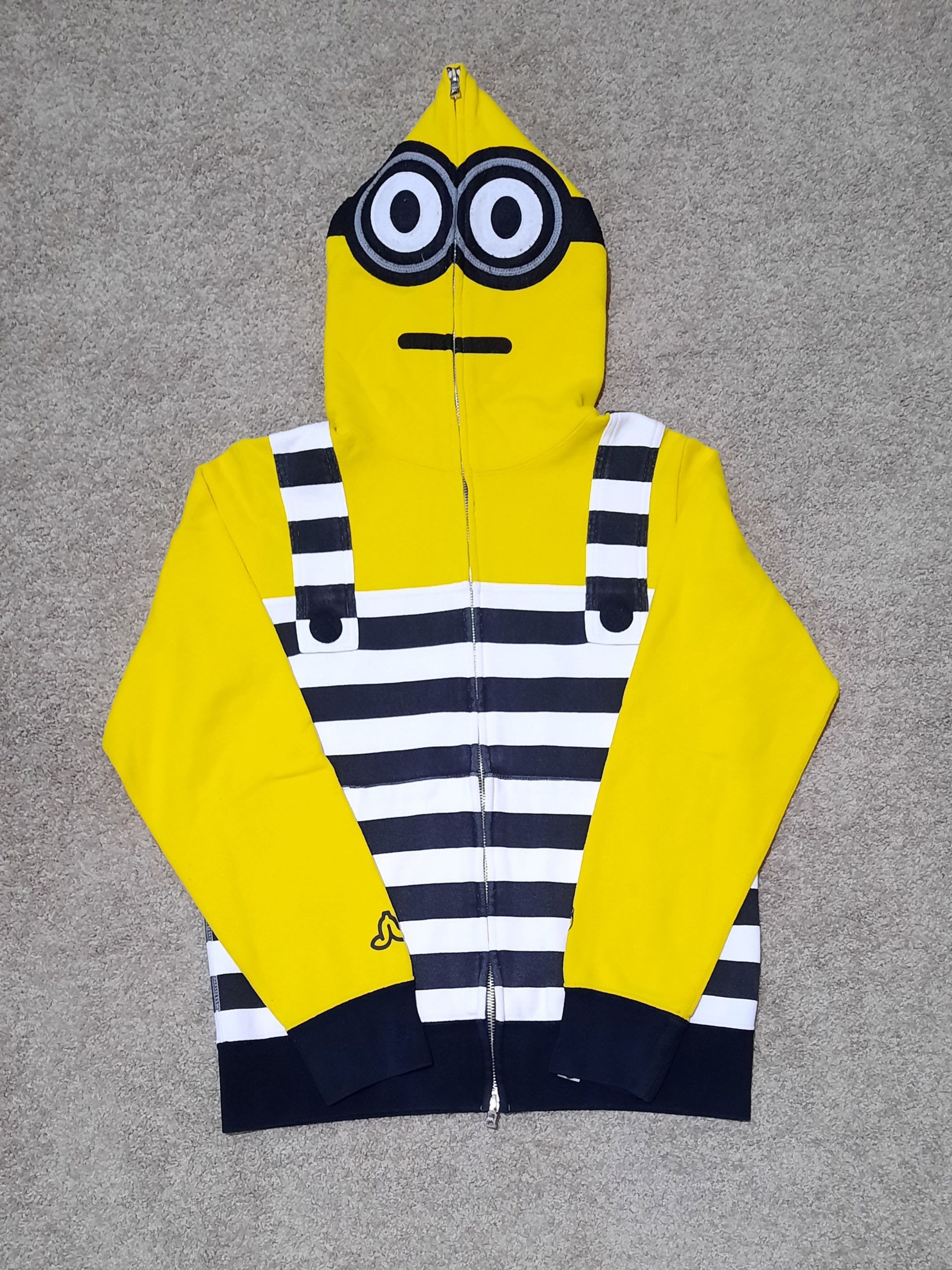Bape Bape x Minion Milo Full Zip Hoodie | Grailed