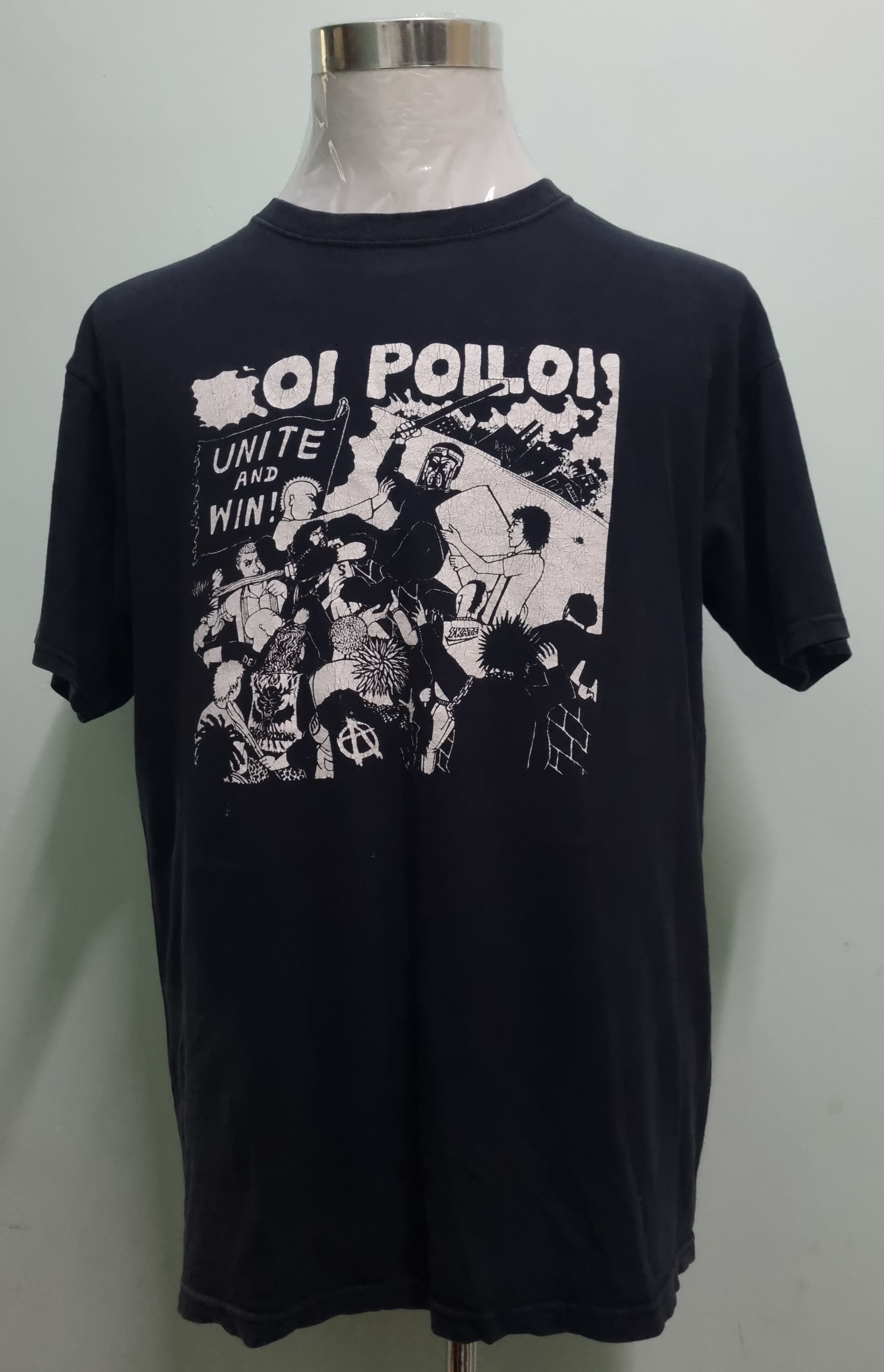 Band Tees × Oi Polloi × Vintage Oi Polloi Punk Band T Shirt | Grailed