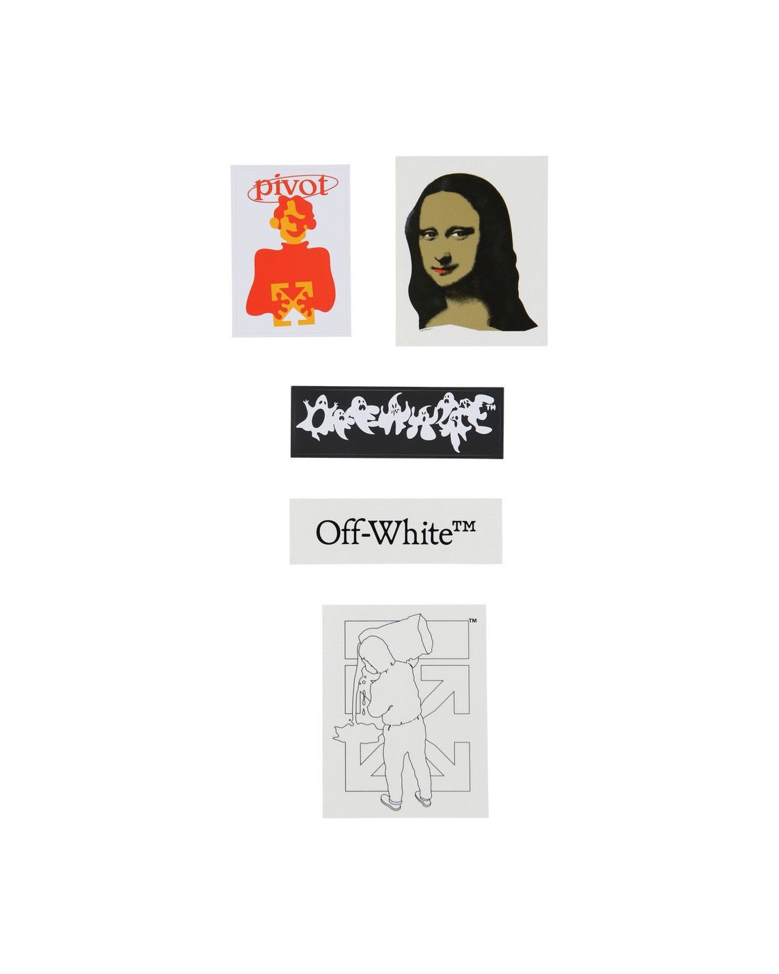 Off-White Off White Stickers Mona Lisa | Grailed