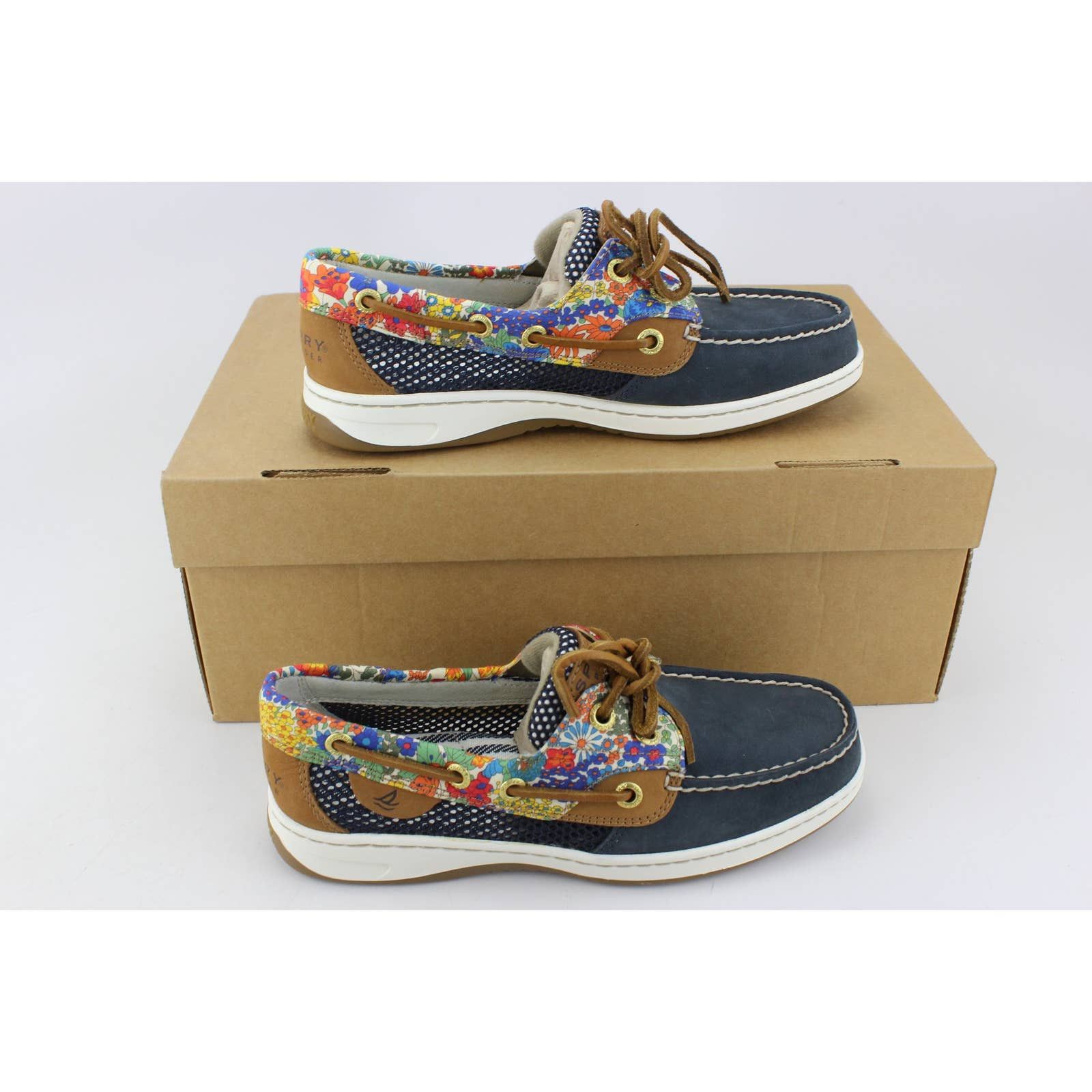 Sperry Bluefish Liberty Blue/Floral STS591537 | Grailed