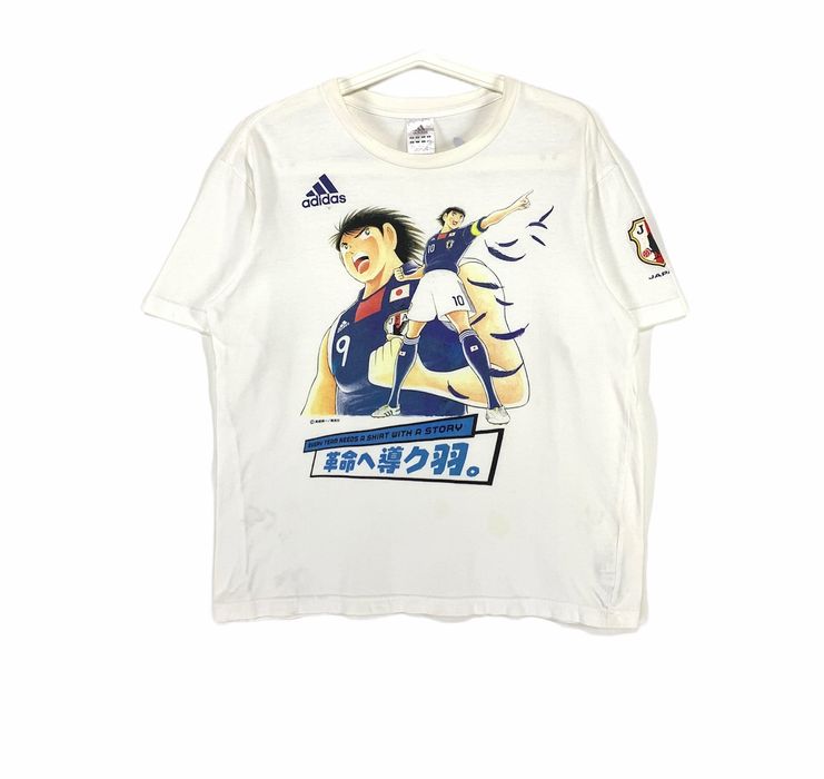 Adidas Adidas captain tsubasa JFA vintage shirt | Grailed