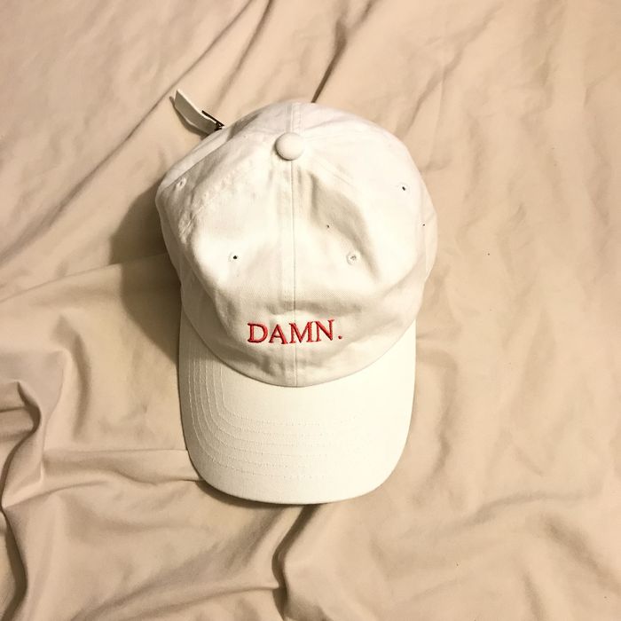 Kendrick Lamar Kendrick Lamar NYC POP UP DAMN. Hat (White) | Grailed