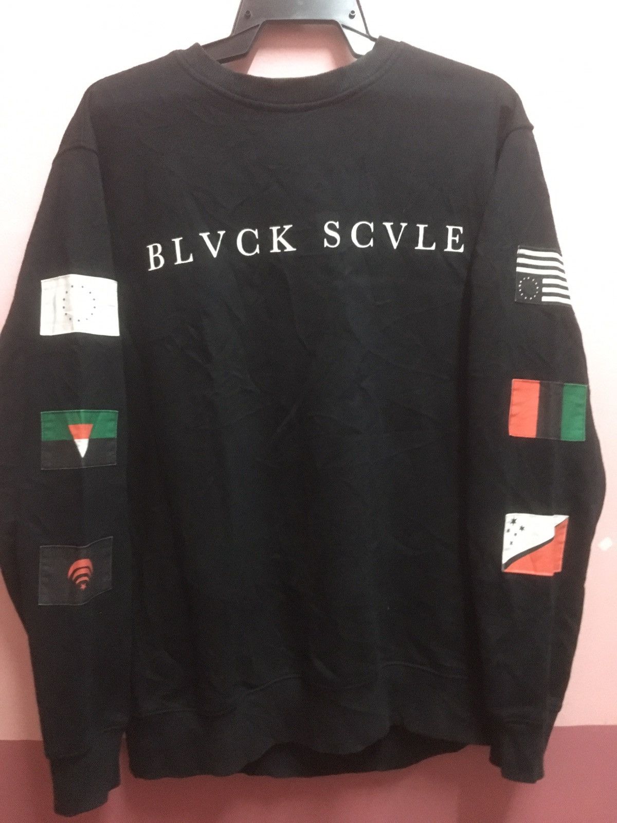 Black Scale Rare Blvck Scvle flag sweatshirt crewneck | Grailed